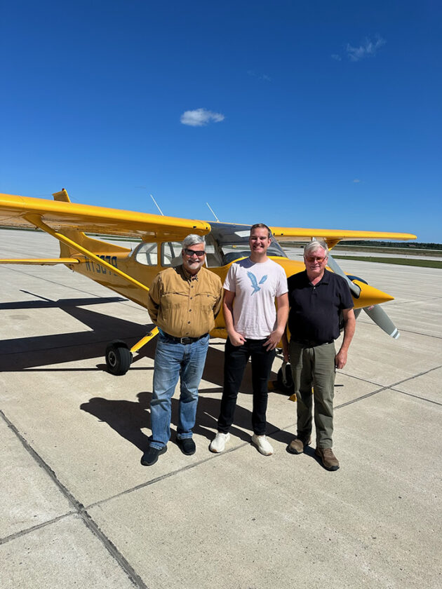 Leach becomes private pilot | News, Sports, Jobs - The Alpena News